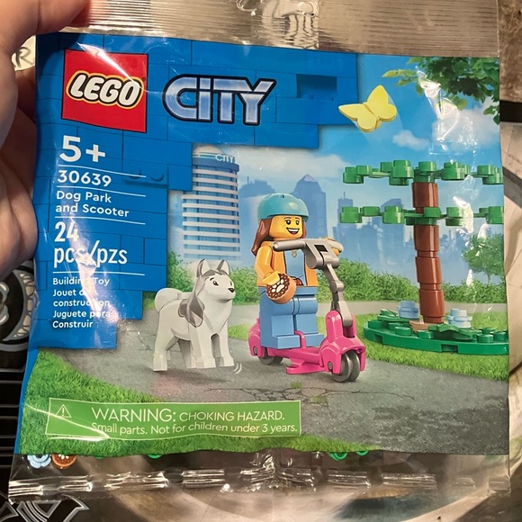 Lego | Other | Lego City Dog Park Adventure Set With Pink Scooter 3639 ...